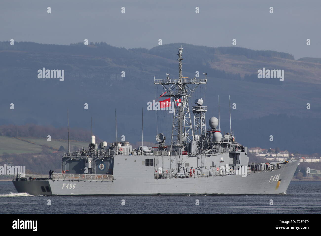 TCG Gokova (F496), a Gabya-class (or G-class) frigate operated by the ...