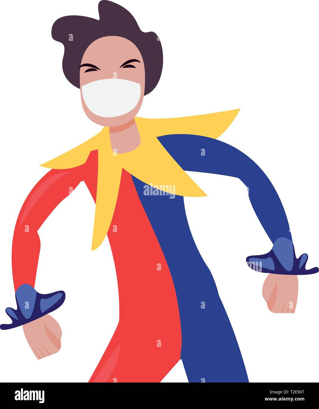 jester comic april fools day vector illustration Stock Vector Image ...