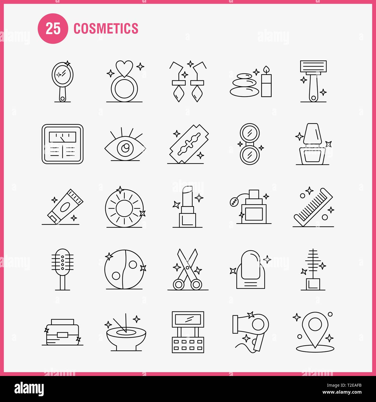 Barber vector outline map hi-res stock photography and images - Alamy