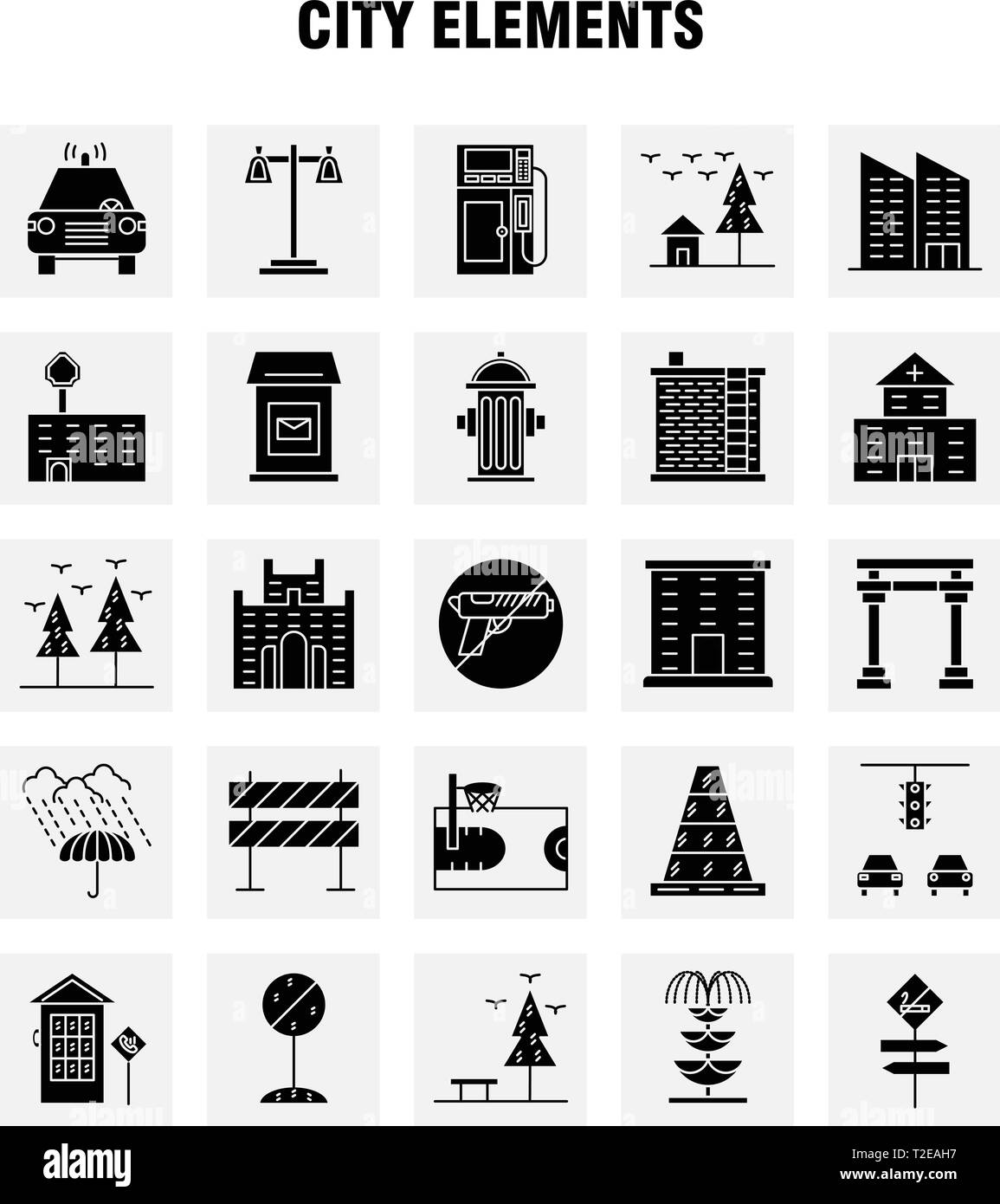 Car parks Stock Vector Images - Alamy