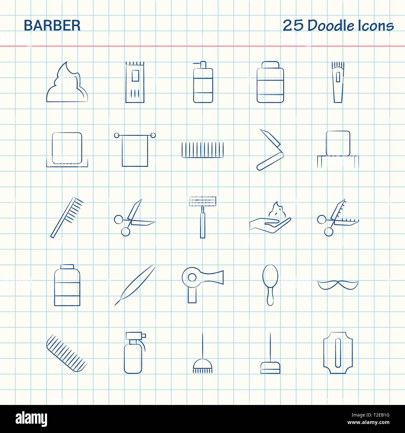 Barbers mirror Stock Vector Images - Alamy