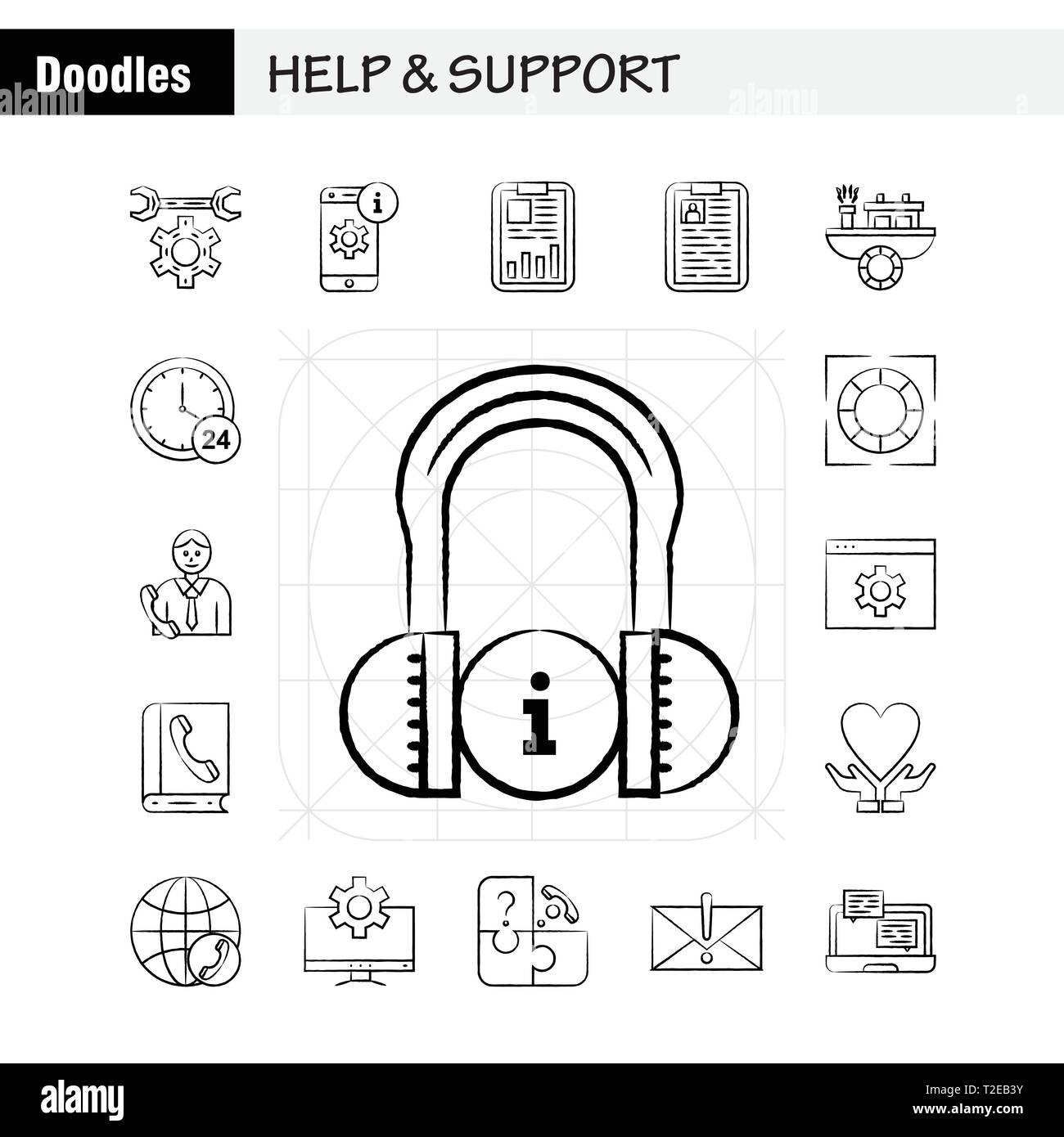 Webpage setting Stock Vector Images - Alamy