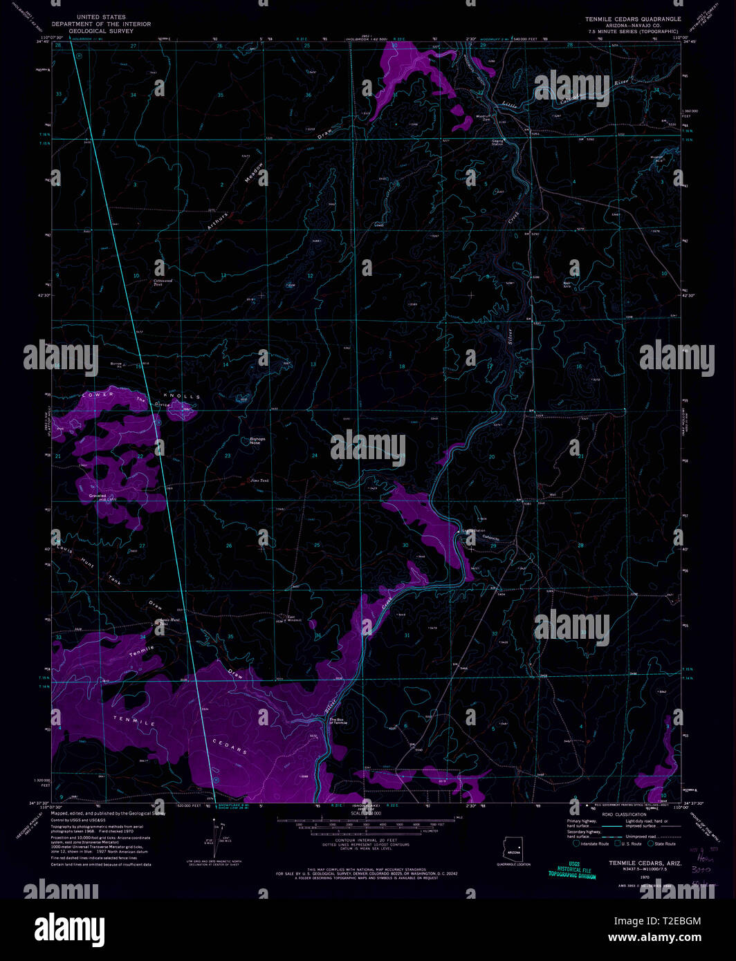 Map of tenmile hi-res stock photography and images - Alamy