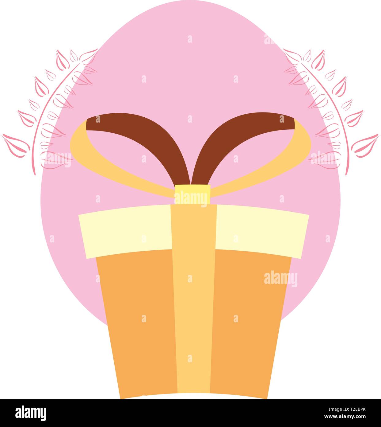 gift box surprise on white background vector illustration Stock Vector ...