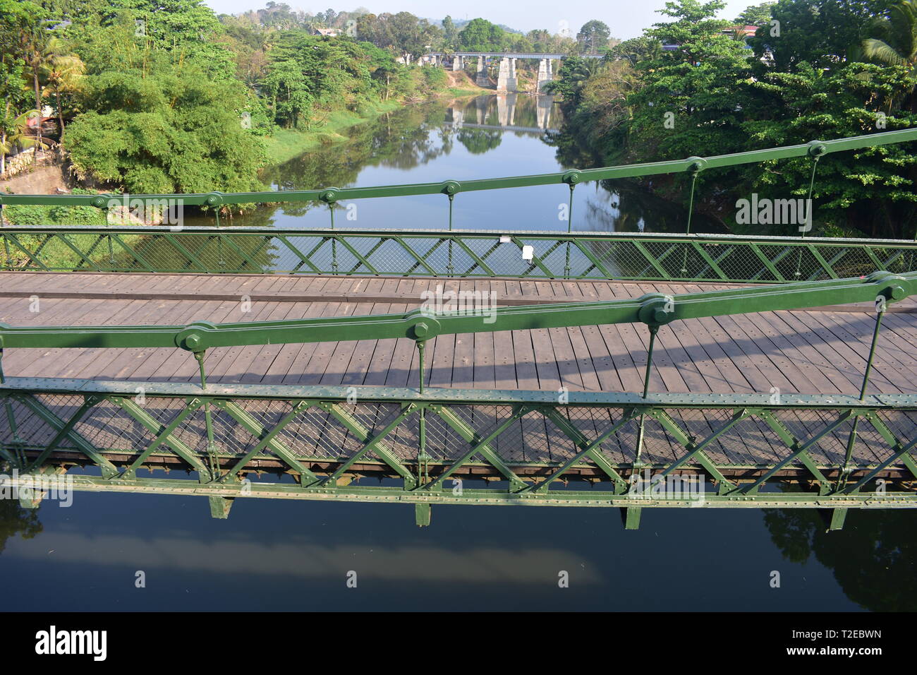 Punalur, Kerala, India - March 1, 2019: Punalur kallada river Stock ...