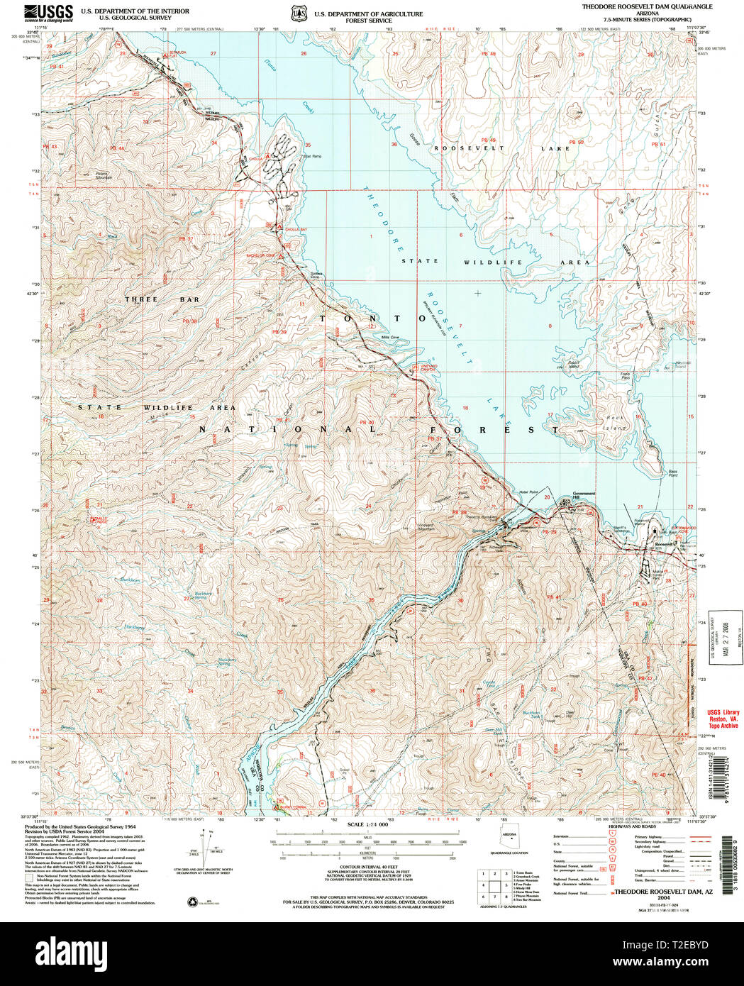 Historical roosevelt dam hi-res stock photography and images - Alamy
