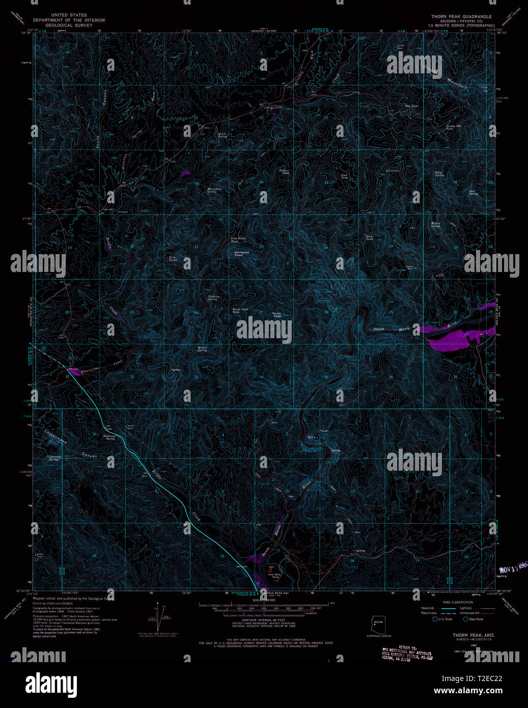 Thorn maps hi-res stock photography and images - Alamy