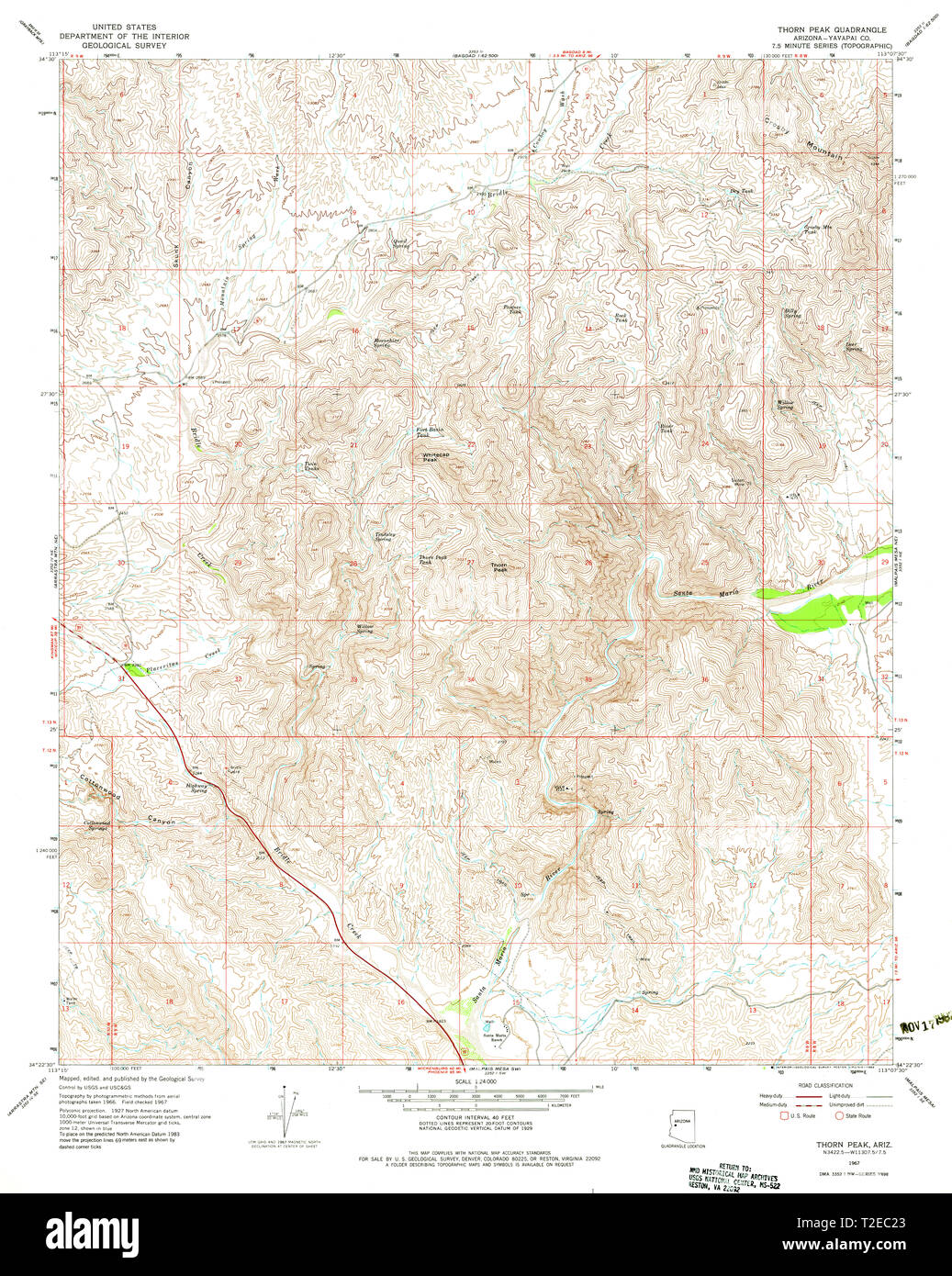 Thorn maps hi-res stock photography and images - Alamy