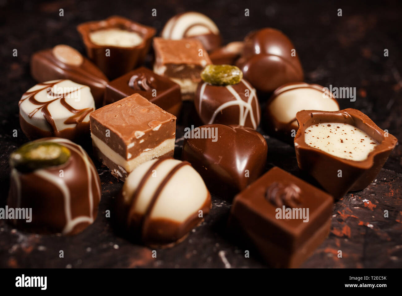 Luxury chocolate hi-res stock photography and images - Alamy
