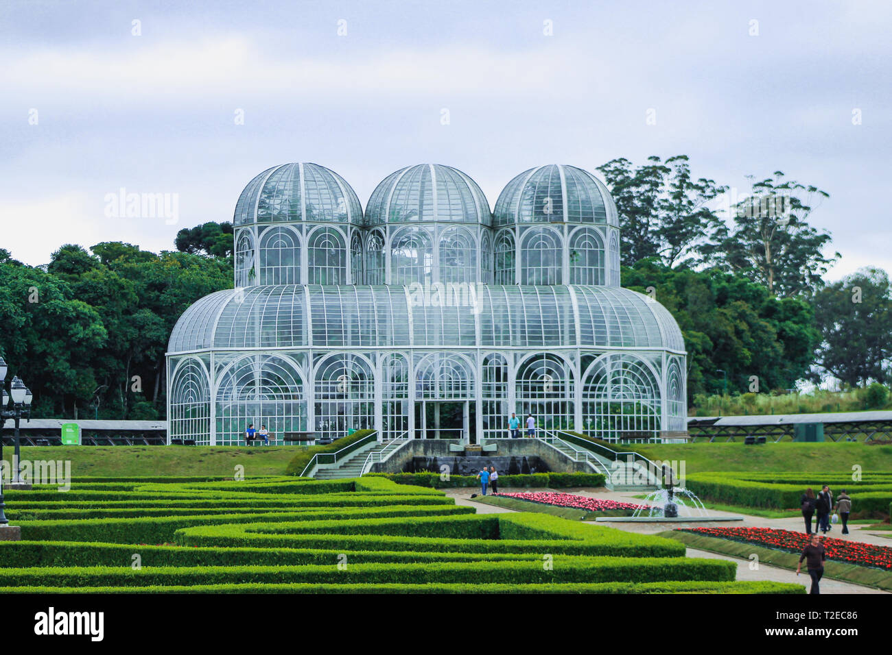 Botanical garden at Curitiba - Brazil Stock Photo - Alamy