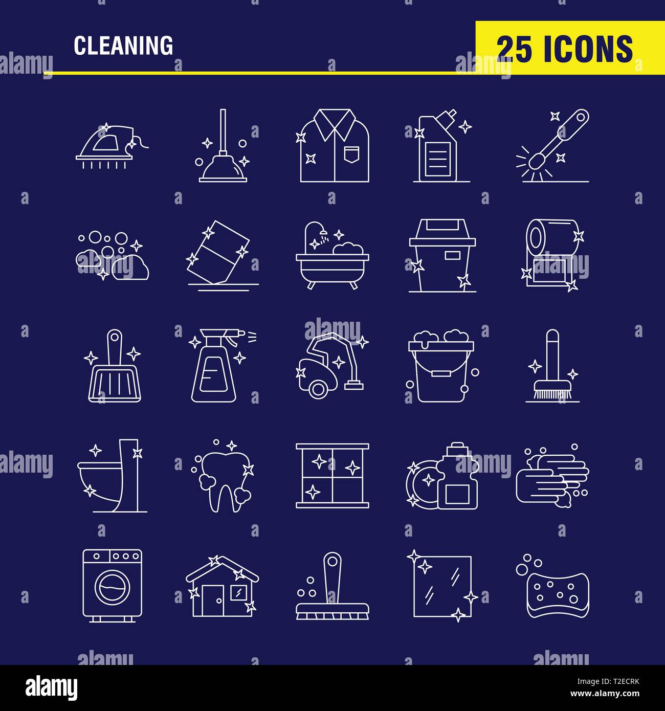 Clean restroom symbols Stock Vector Images - Alamy