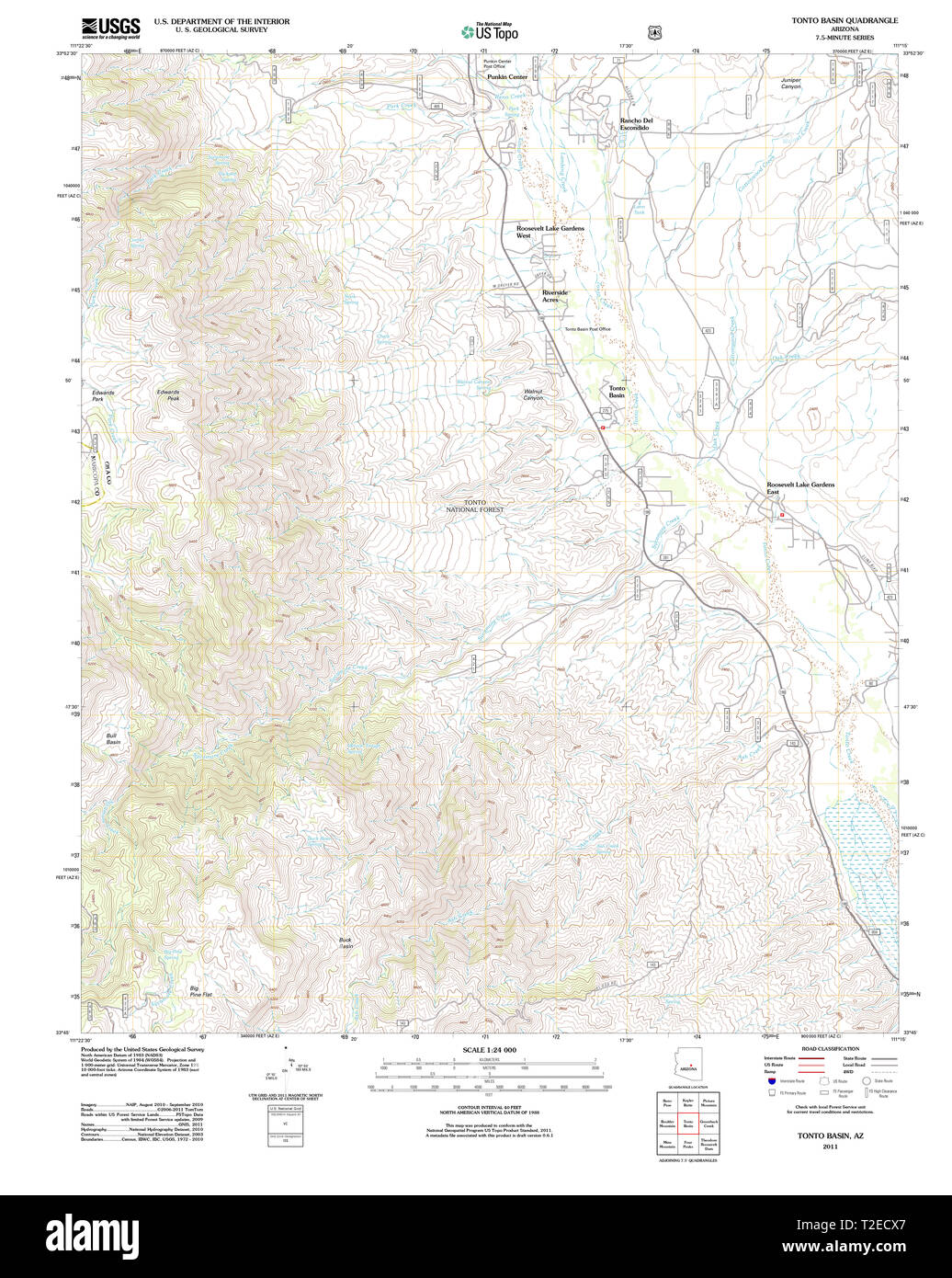 Tonto basin hi-res stock photography and images - Alamy
