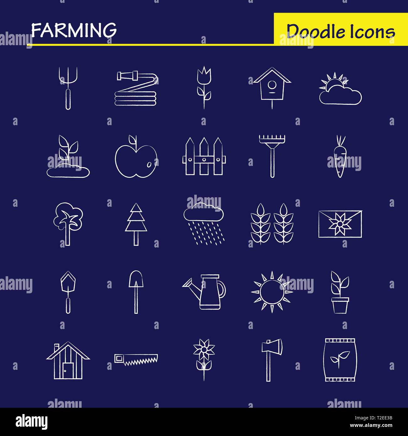 Farming Hand Drawn Icon for Web, Print and Mobile UX/UI Kit. Such as ...