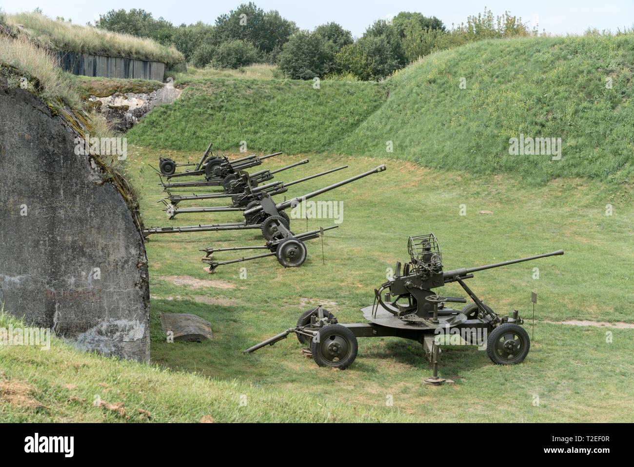 Wwii artillery collection hi-res stock photography and images - Alamy