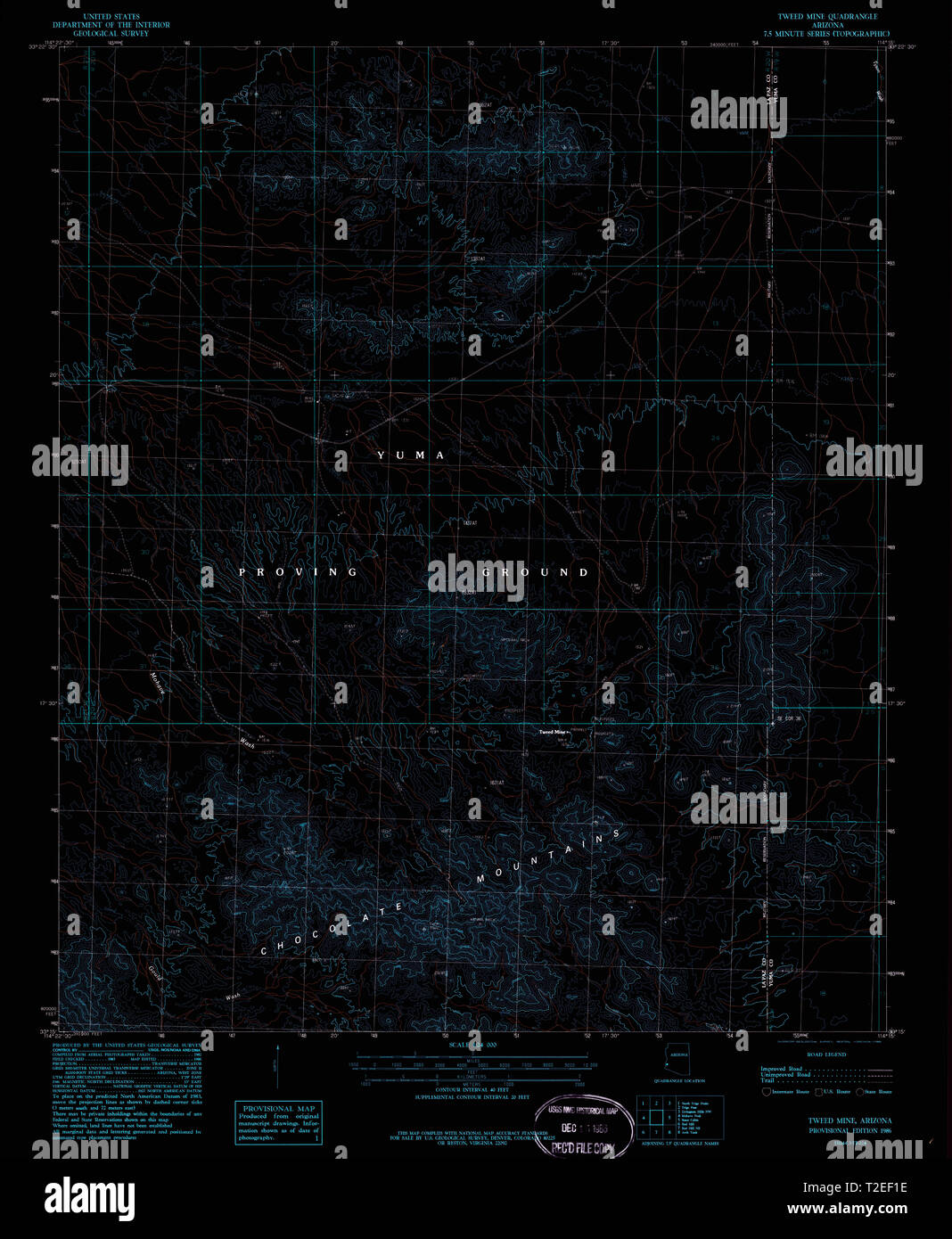 Arizona mine map hi-res stock photography and images - Alamy