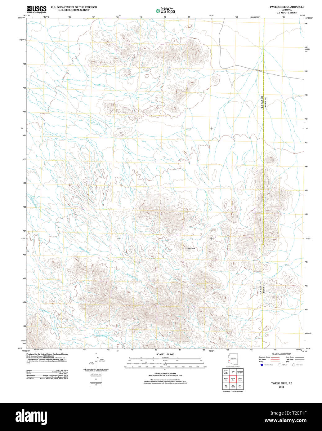 Arizona mine map hi-res stock photography and images - Alamy