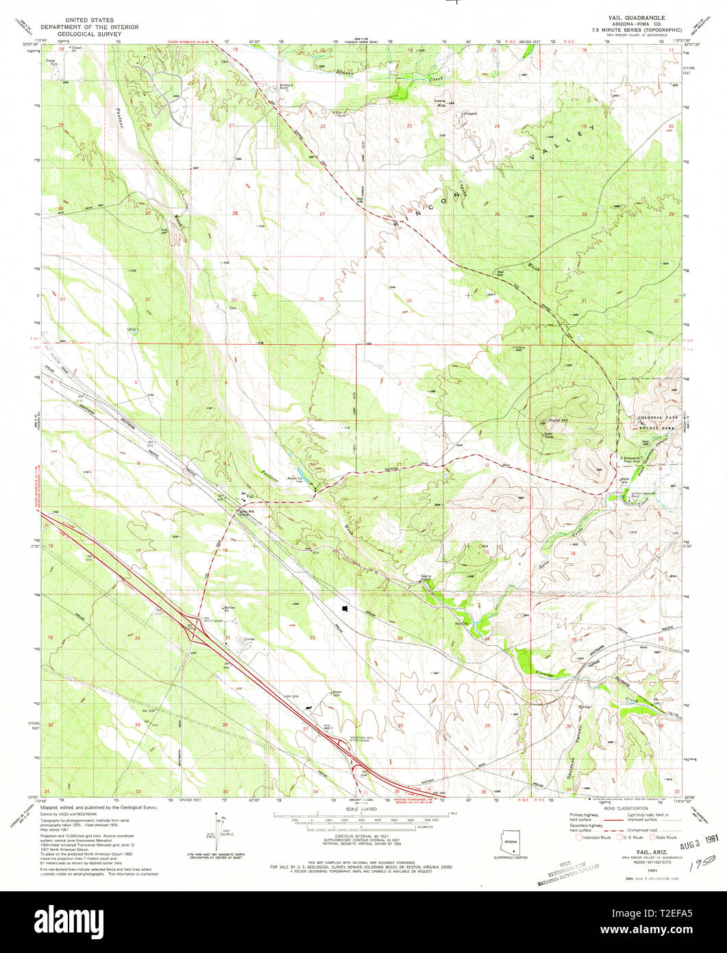 Vail arizona Cut Out Stock Images & Pictures - Alamy