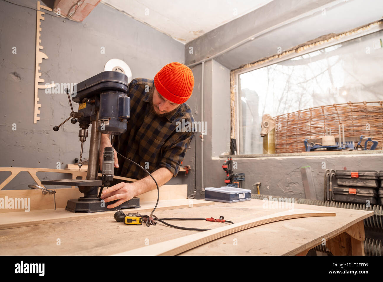 Carpenters auger hi-res stock photography and images - Alamy