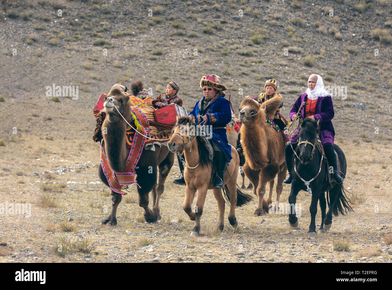 Mongolian nomads hi-res stock photography and images - Alamy