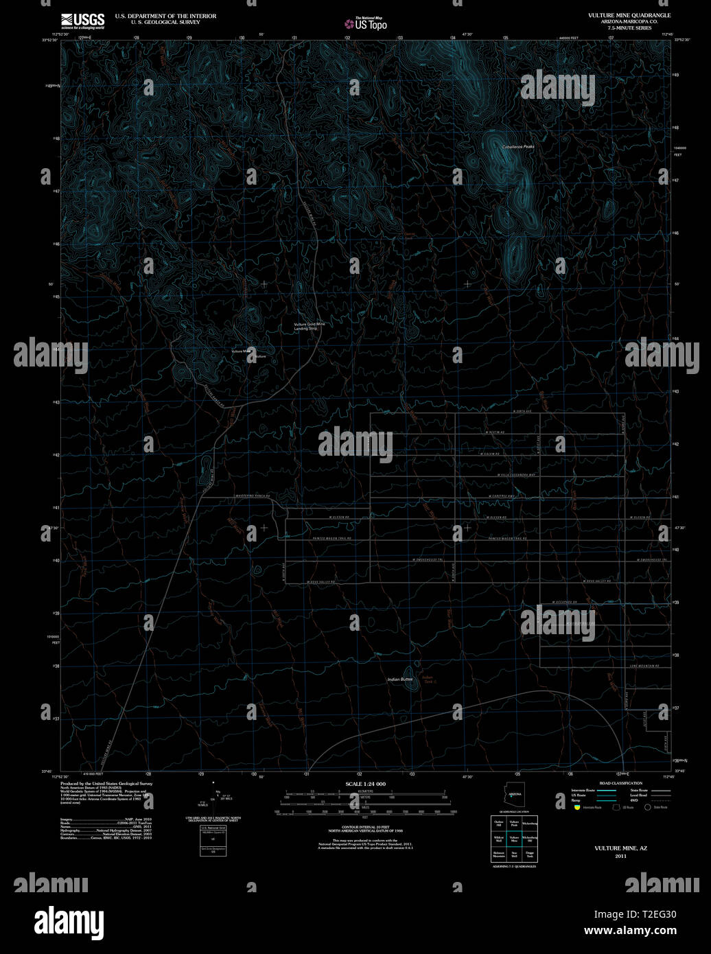 Arizona mine map hi-res stock photography and images - Alamy