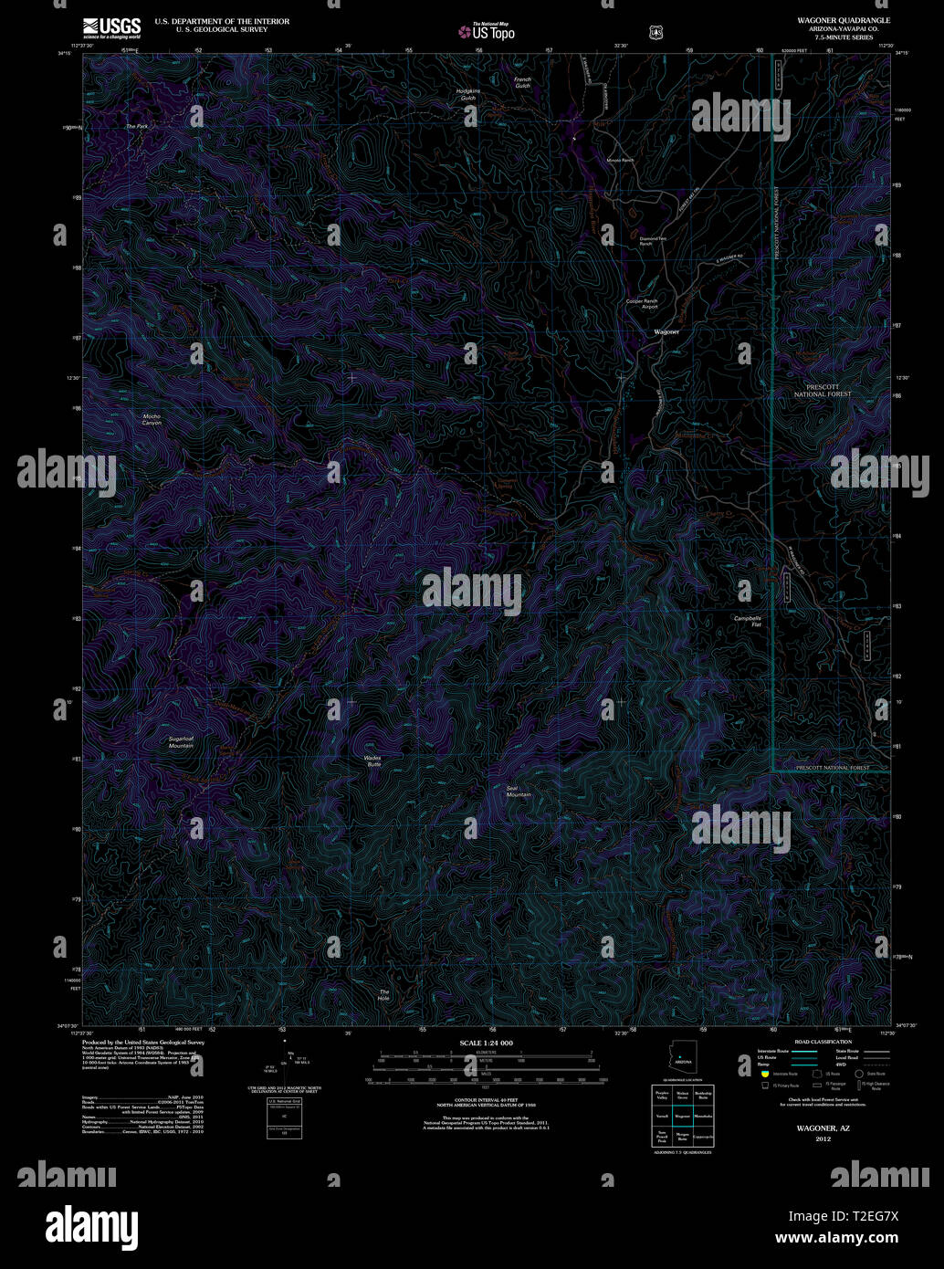 Wagoner map hi-res stock photography and images - Alamy