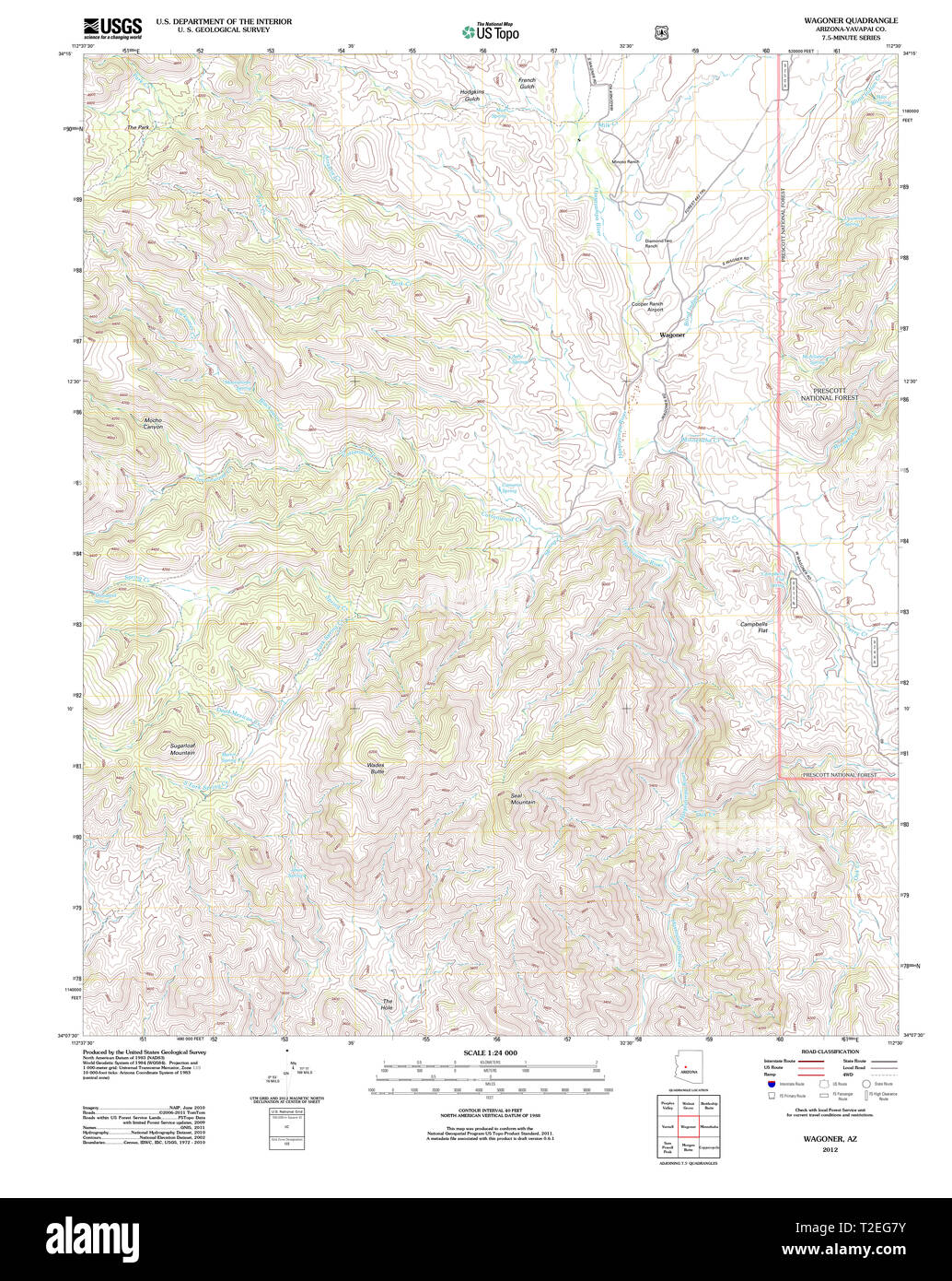 Map of wagoner hi-res stock photography and images - Alamy