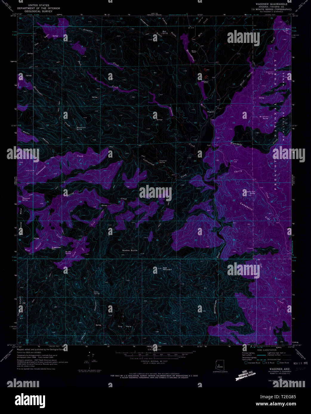 Map of wagoner hi-res stock photography and images - Alamy
