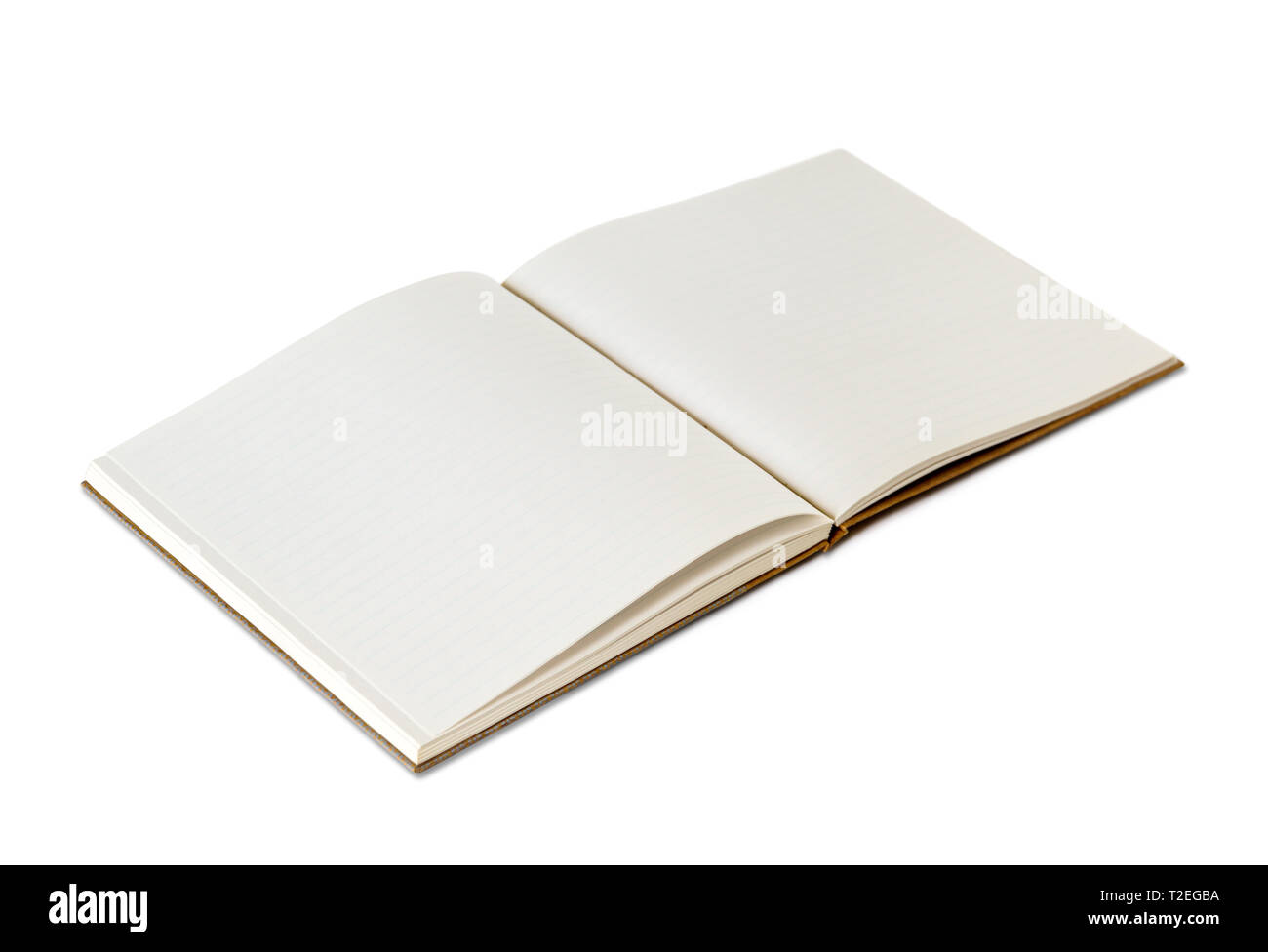 Open notebook lines Cut Out Stock Images & Pictures - Alamy