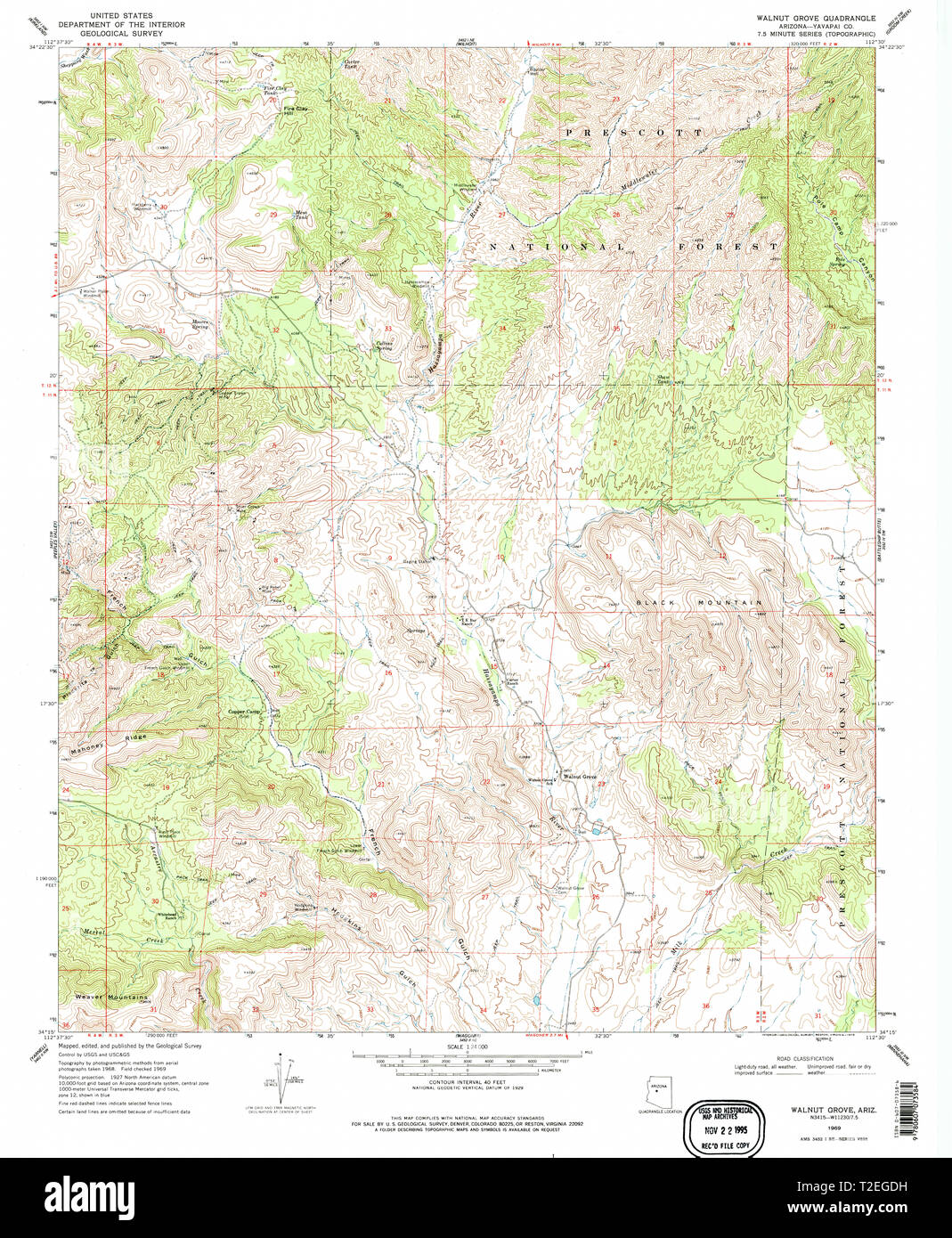 Walnut grove map hi-res stock photography and images - Alamy