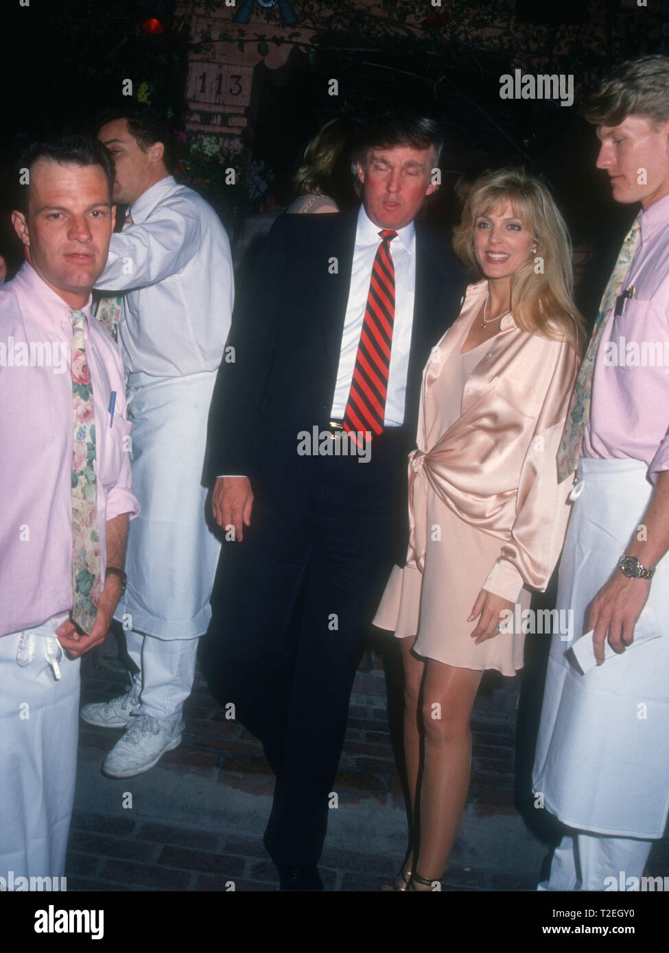 Marla maples donald trump hi-res stock photography and images - Alamy
