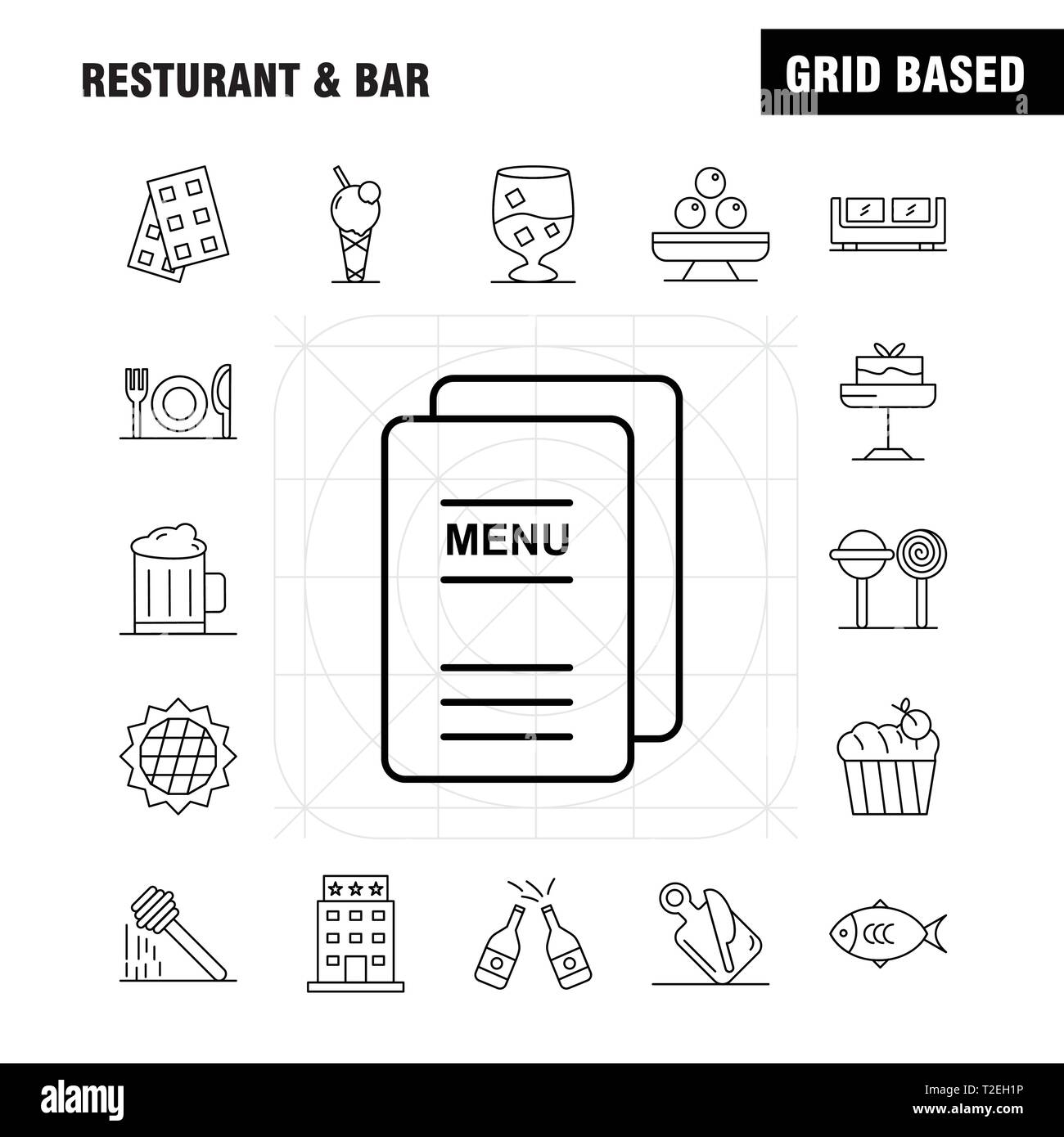 3 stars restaurant Stock Vector Images - Alamy