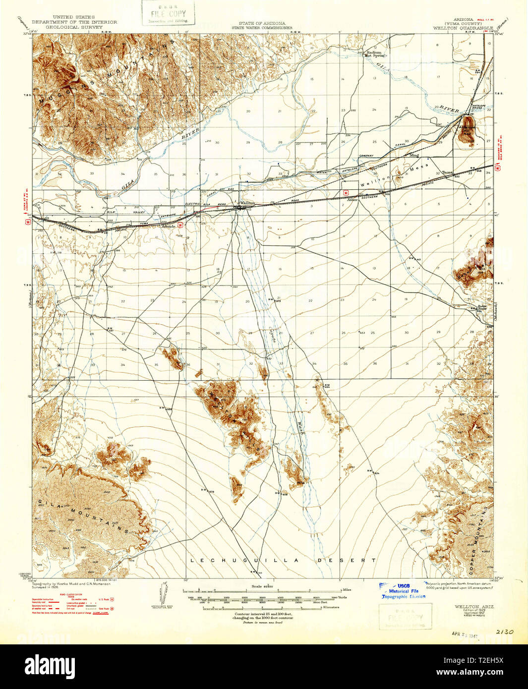 Wellton map hi-res stock photography and images - Alamy