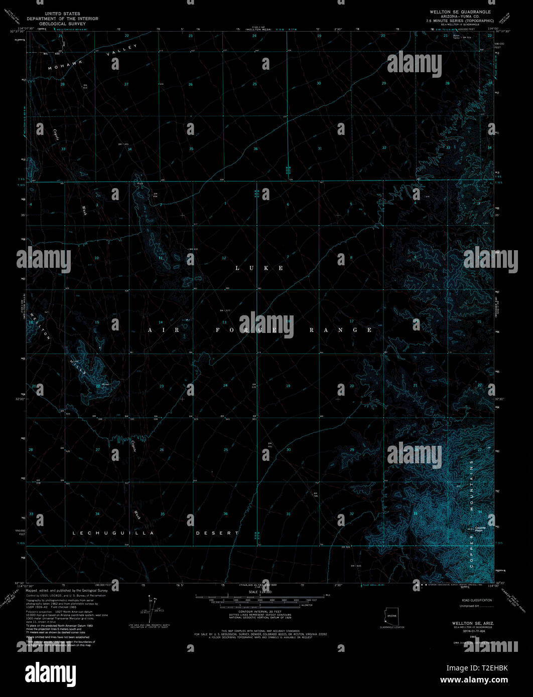 Wellton map hi-res stock photography and images - Alamy