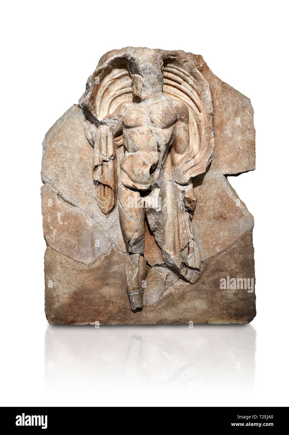 Roman Sebasteion relief sculpture of the god Okeanos (Ocean ...