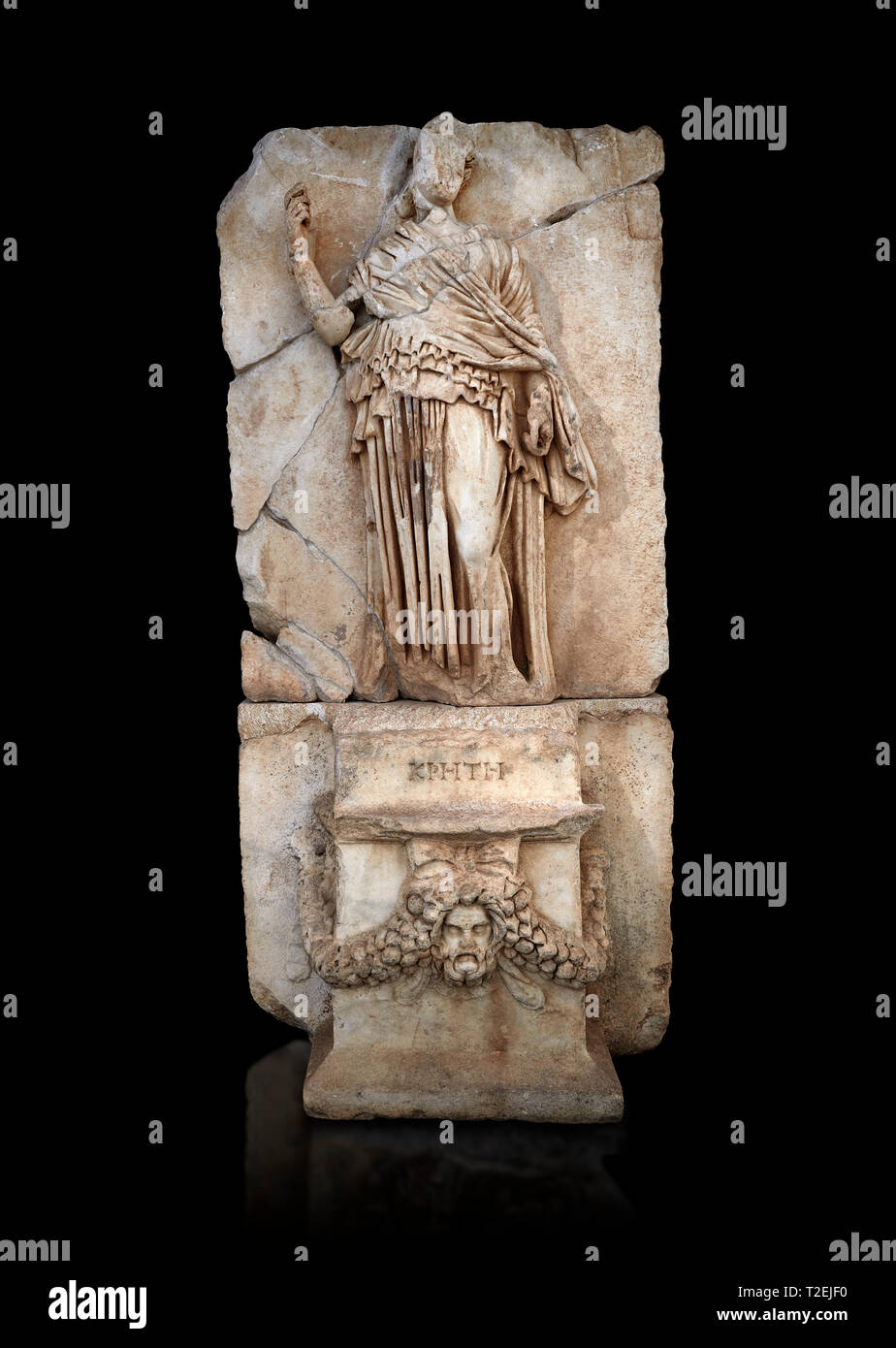 Roman Sebasteion relief sculpture of Krete Aphrodisias Museum ...