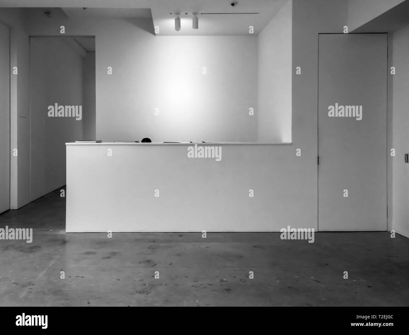 The front desk at an art gallery i new York on Saturday, March 23, 2019 ...