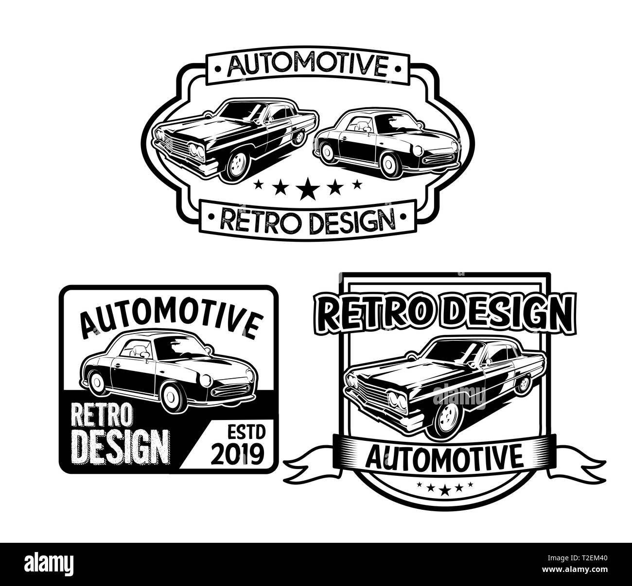 Classic automotive logo hi-res stock photography and images - Alamy