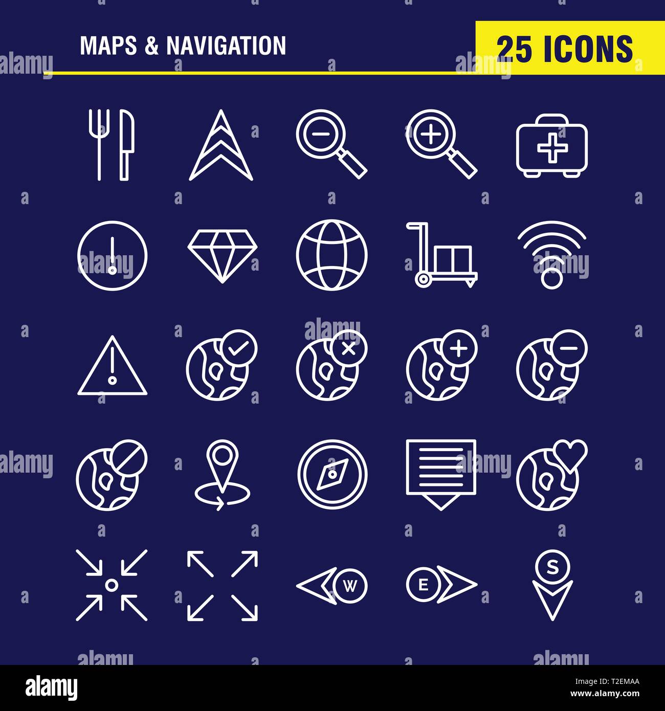 First global maps Stock Vector Images - Alamy