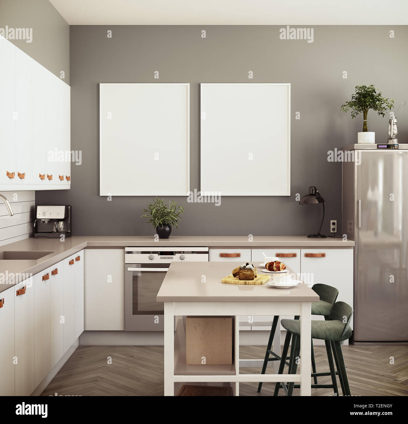 Kitchen photo frame hi-res stock photography and images - Alamy