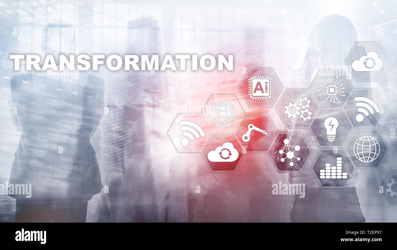 Business Transformation. Future and Innovation Internet and network ...