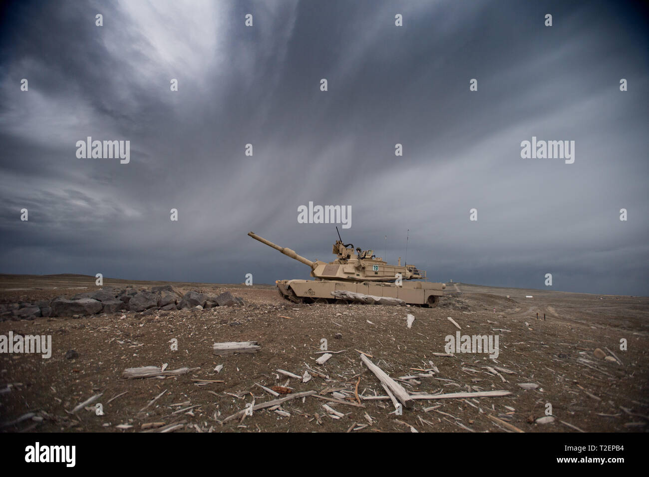 Abrams tank m1a2 116th cbct idaho army national guard hi-res stock ...
