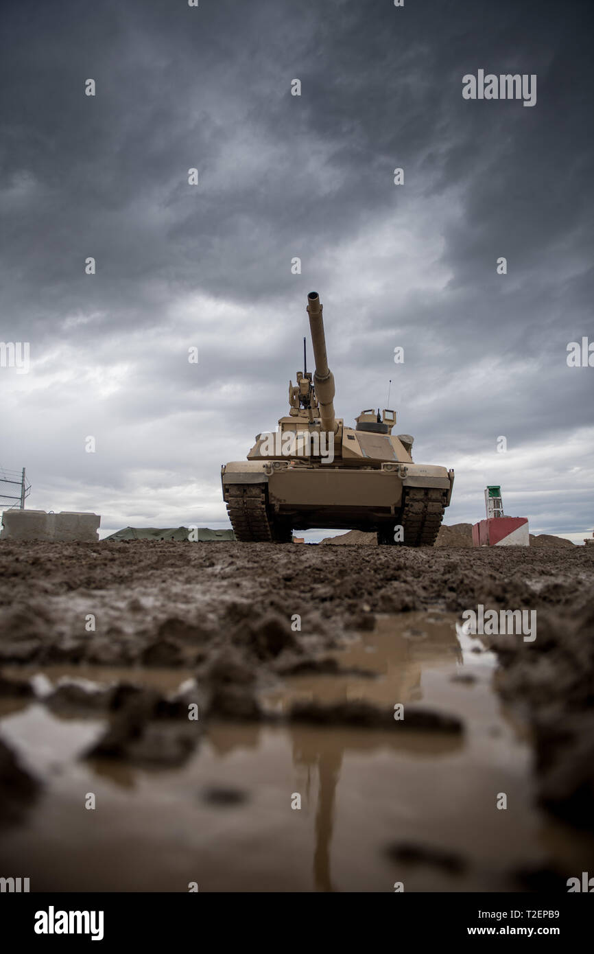 Abrams tank m1a2 116th cbct idaho army national guard hi-res stock ...