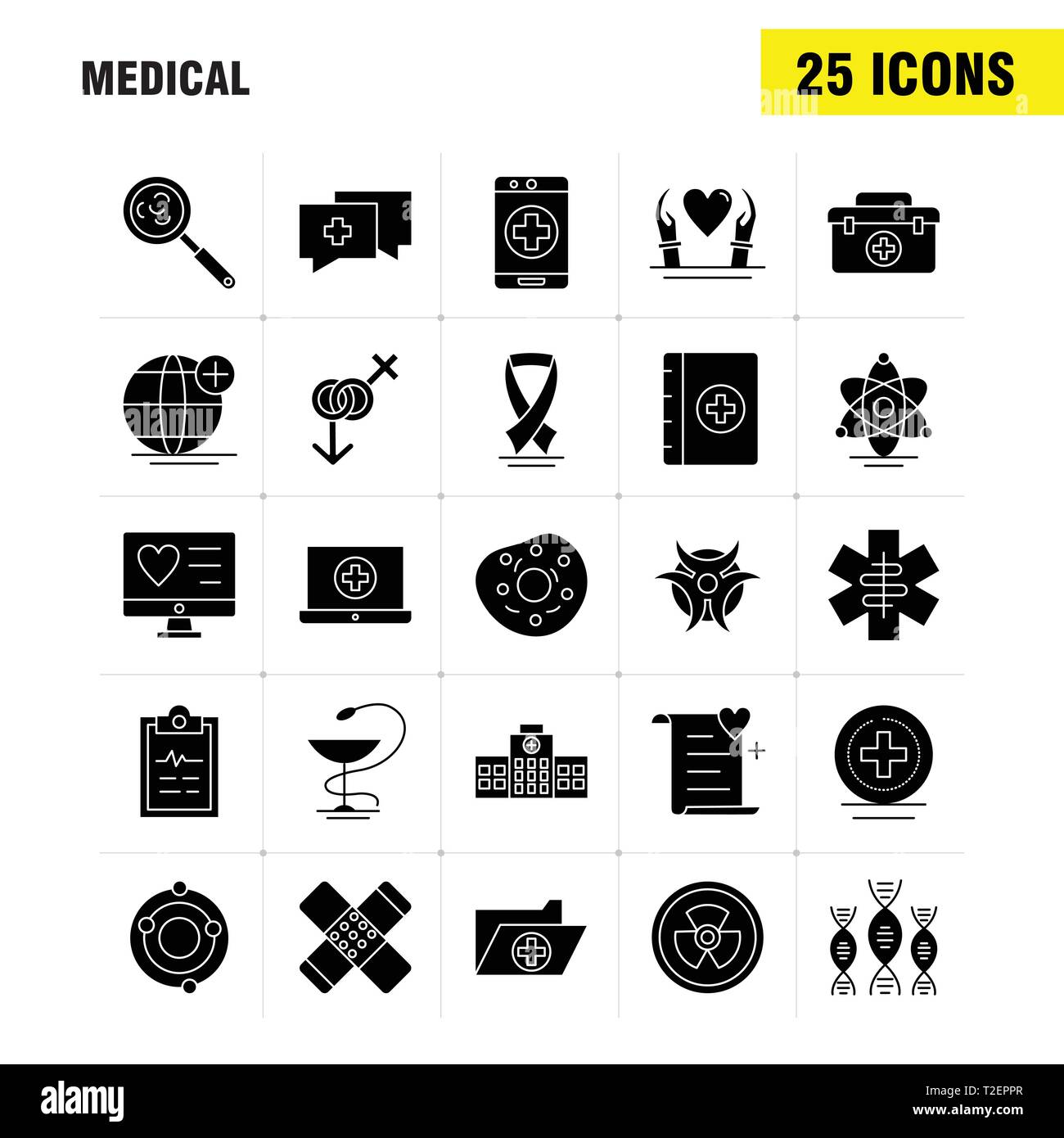 Med kit icon hi-res stock photography and images - Alamy