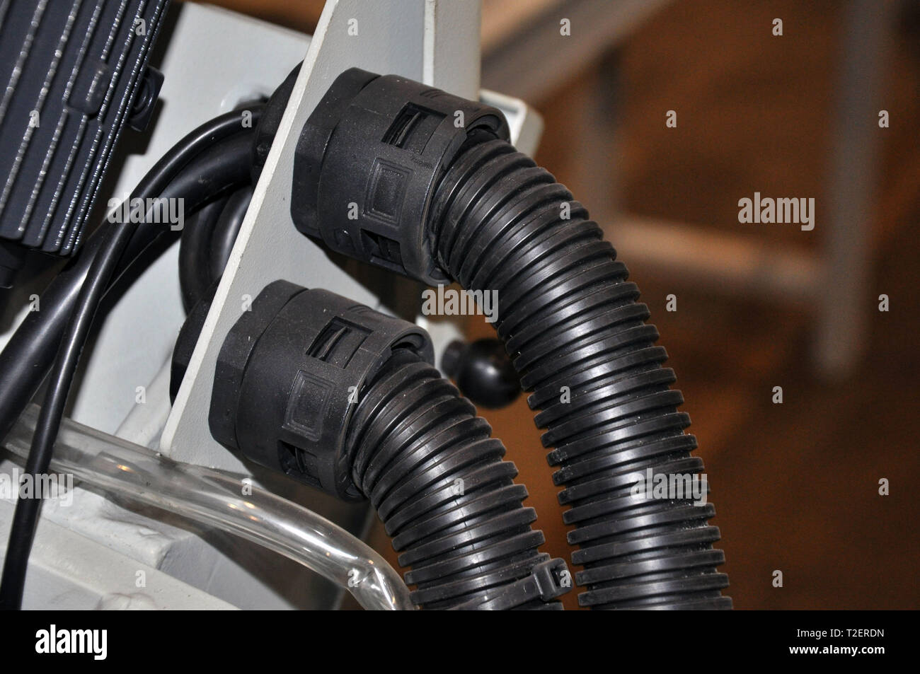 input power cable to the machine in an insulating sheath. factory Stock ...