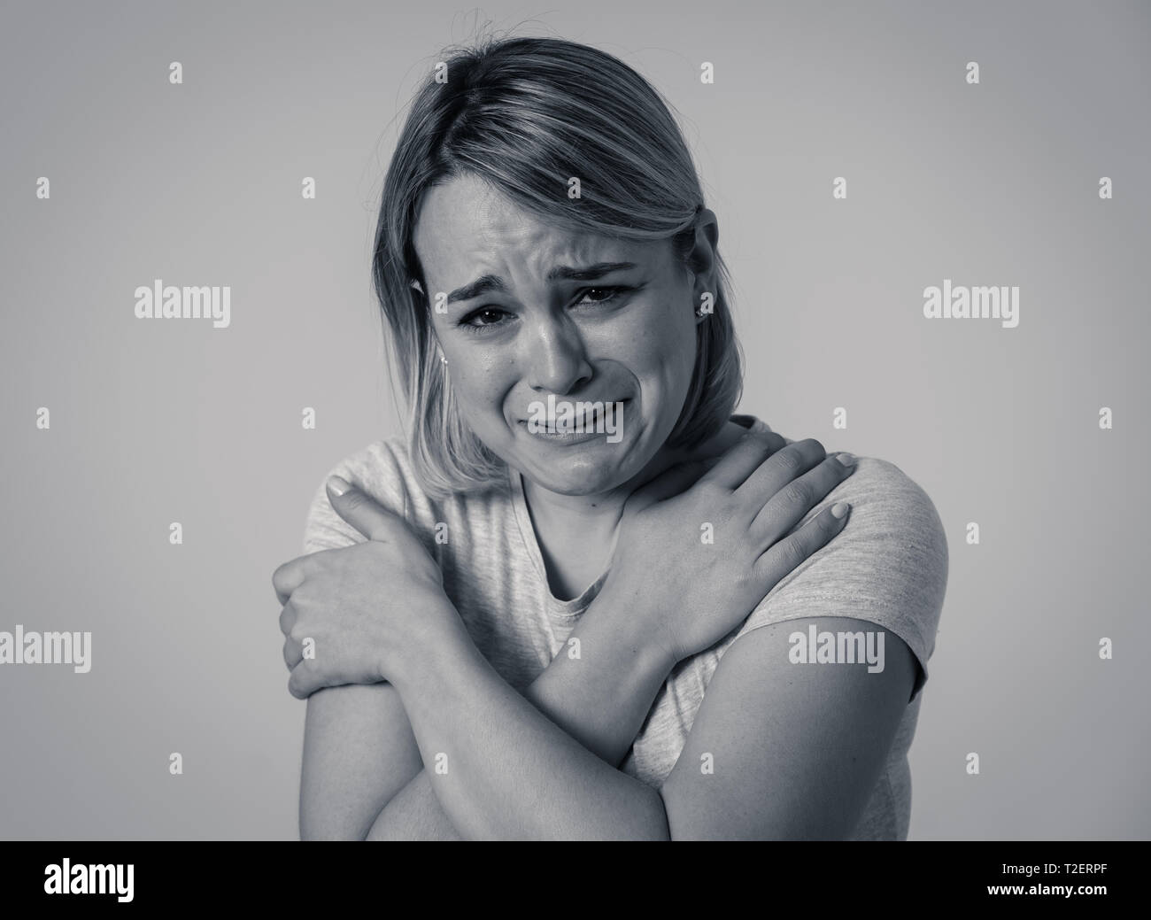 Sad unhappy miserable sorrow hi-res stock photography and images - Alamy