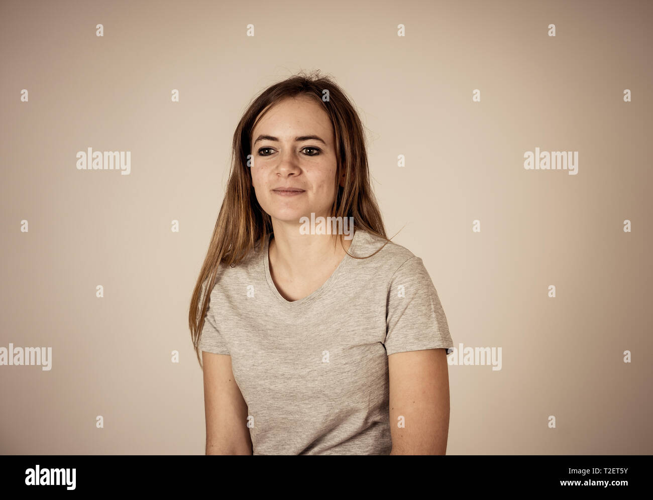 Shy Facial Expression