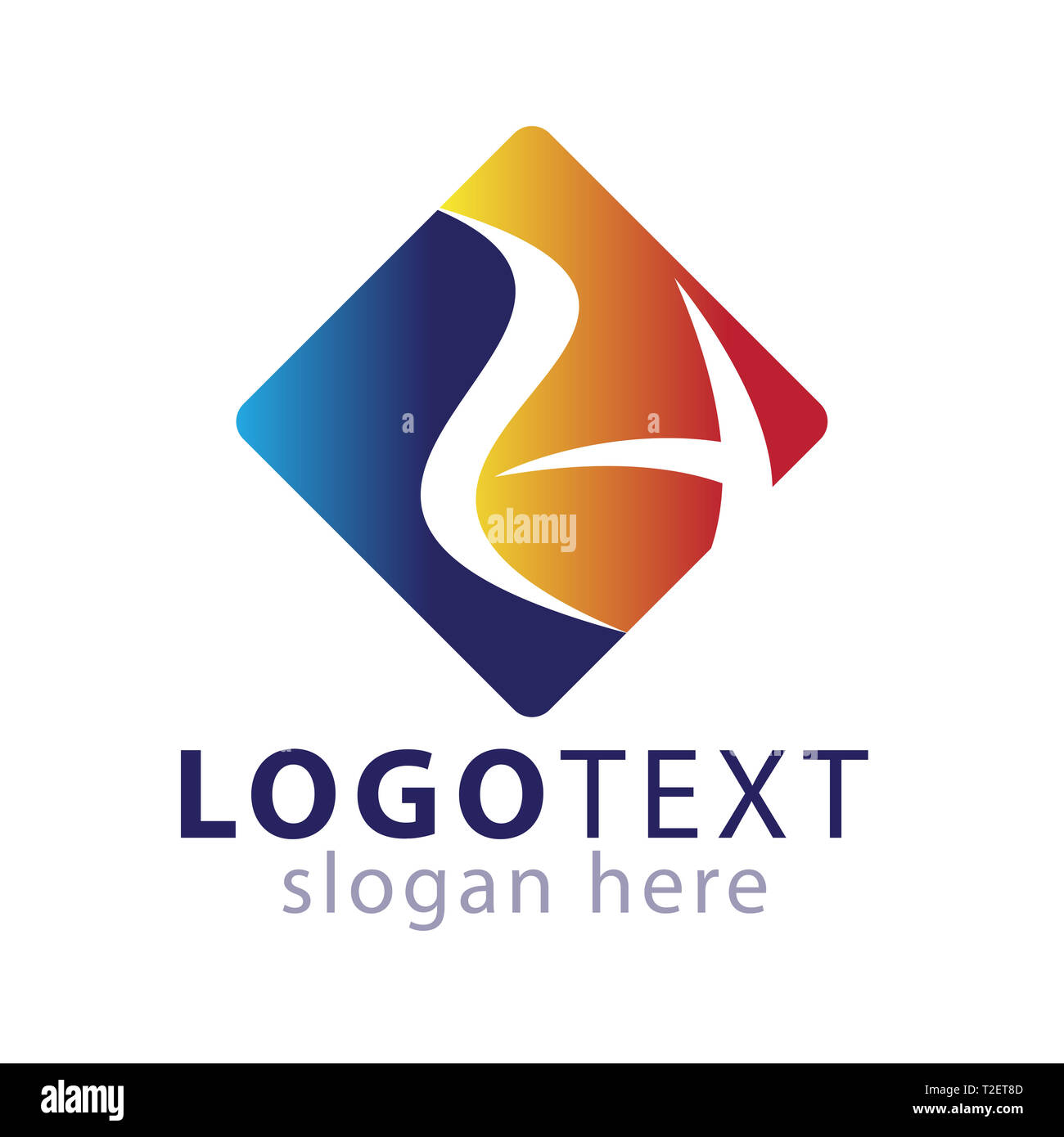 Re logo design template minimal Cut Out Stock Images & Pictures - Alamy