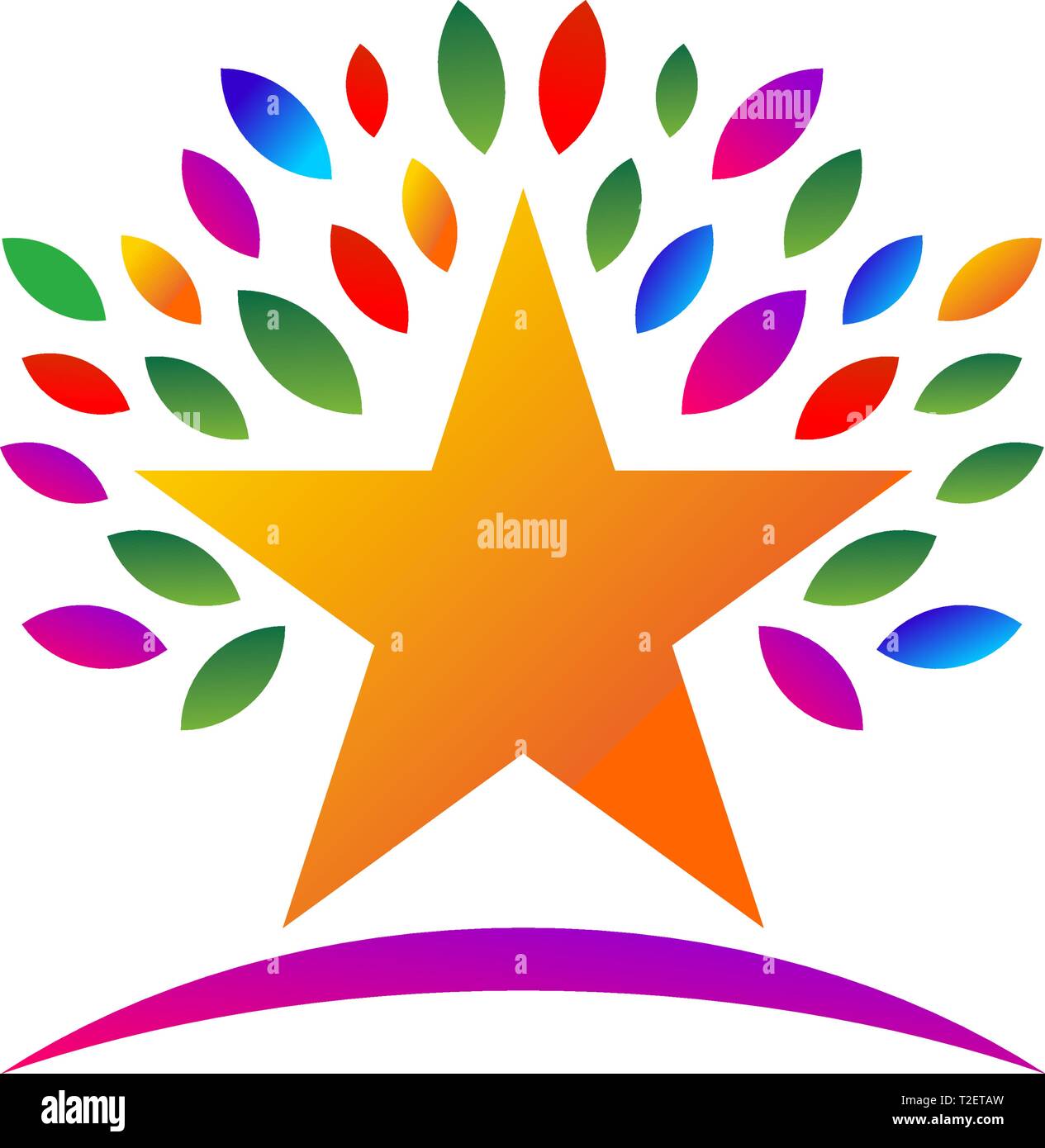Success Star Logo Design Template Isolated Stock Vector Image & Art - Alamy