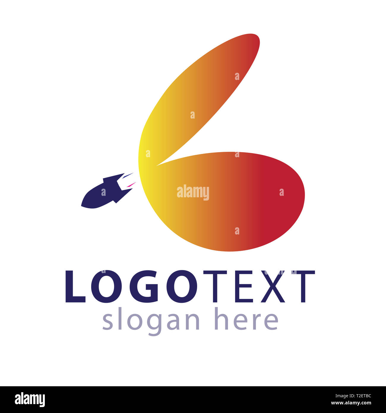 Rocket logo hi-res stock photography and images - Alamy