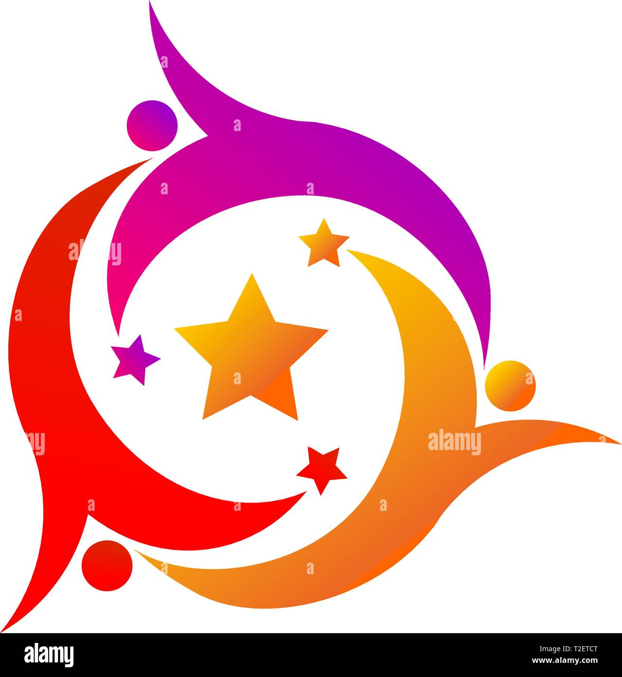 Success Star Logo Design Template Isolated Stock Vector Image & Art - Alamy